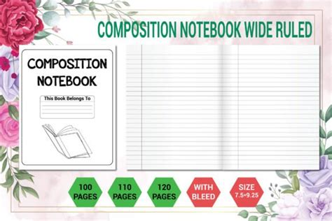Composition Notebook Bundle Bundle · Creative Fabrica