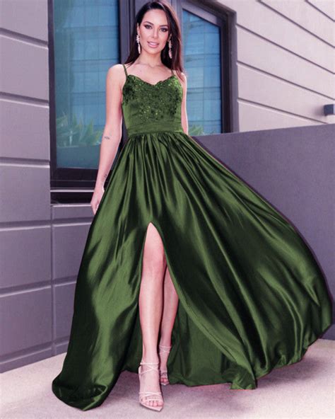Olive Green Gown For Wedding 60 Photos