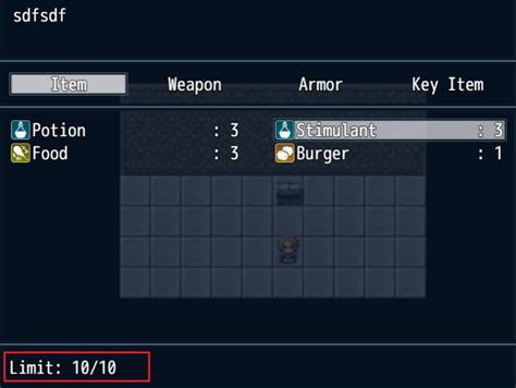 mv show variable value on inventory rpg maker forums