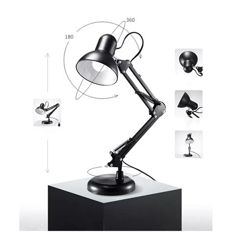 Метална столбна ламба за на биро Mkmarket