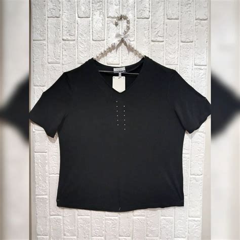 خرید و قیمت تیشرت زنانه دخترانه مشگی کرپ کش جلو نگین از غرفه غرفه مهرِ جان