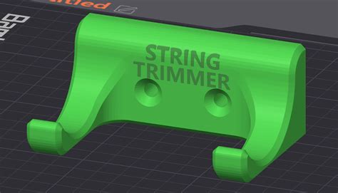 Ryobi String Trimmer Holder By Thibo Do It Download Free Stl Model