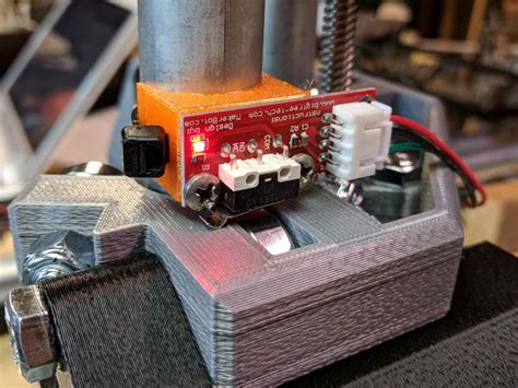 mpcnc z axis upward homing with opto proximity sensor the smell of