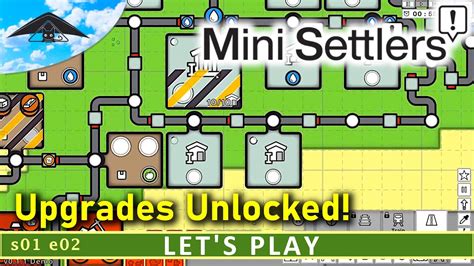 Upgrades Unlocked Let S Play Mini Settlers Demo S E Youtube