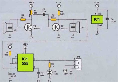 Distance Measurement By Ultrasound Circuiteasy Ultrasonic Distance
