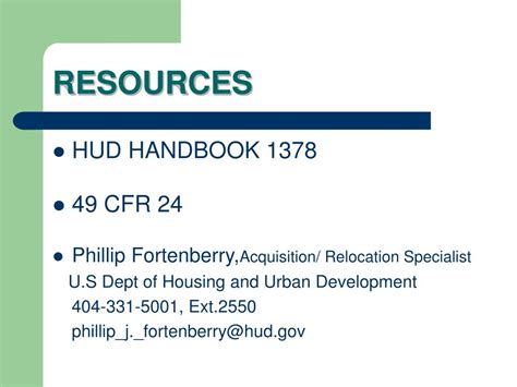 Ppt R Elocation P Lanning And A Ssistance U Nder T He U Niform R