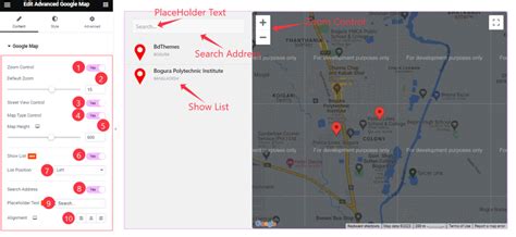How To Use The Advanced Google Map Widget By Element Pack Pro