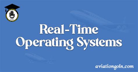 Real Time Operating Systems Avionics Software Aviation Gurukul Goln