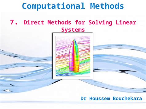 PPTX Free Powerpoint Templates Page Free Powerpoint Templates Computational Methods Dr