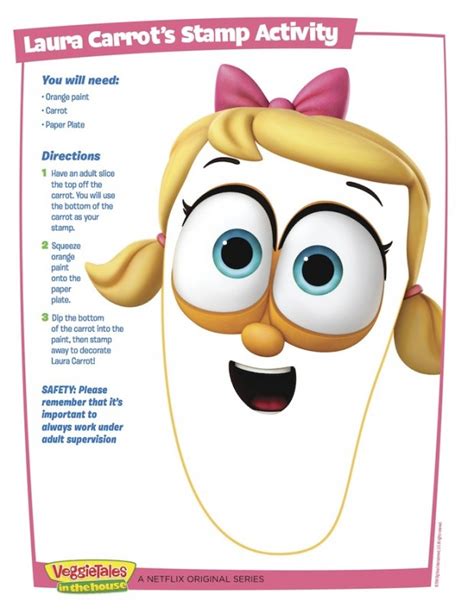 Veggietales Laura Carrot
