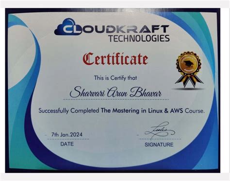 Sharvari Bhavar On Linkedin Linux Aws Cloudcomputing Awscloud Systemadministration