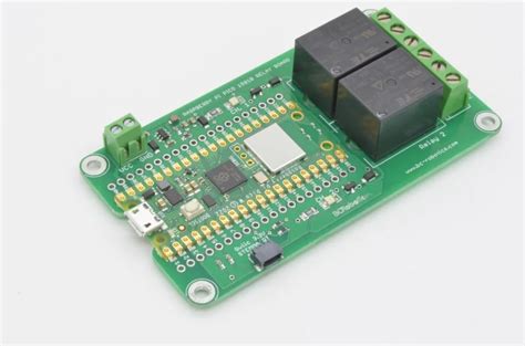 getting started with the raspberry pi pico 1591b relay board bc robotics
