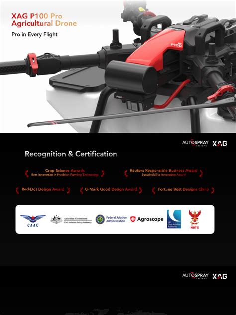 Xag P100 Pro Overview Web Pdf Unmanned Aerial Vehicle