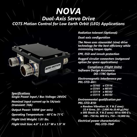 Esi Motion On Linkedin Servodrive Space Servo Esi Motion On Linkedin Servodrive Space Servo