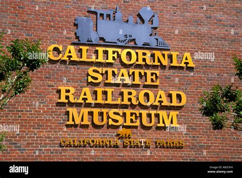 The California State Railroad Museum In Old Town Sacramento California