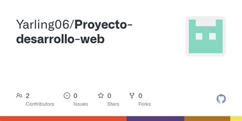 Github Yarling06proyecto Desarrollo Web