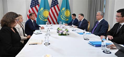 Kassym Jomart Tokayev Met With Susan Pointer Vice President Of Amazon Corporation — Official