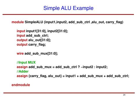 Ppt Eece476 Verilog Tutorial Powerpoint Presentation Free Download Id 4551412