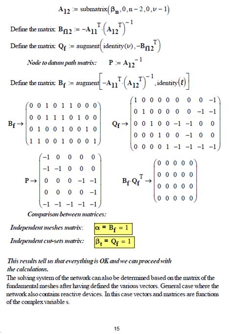 How Do You Use Matrices To Solve Circuit Analysis Problems