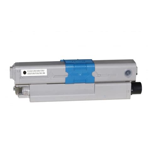 Oki C110130160 Black Generic Toner Cartridge 44250724 Toner