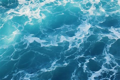 Premium Ai Image Ocean Water Texture