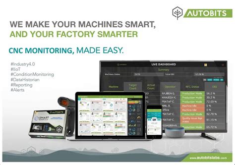Cnc Monitoring Solution Oee Program Transfer Spindle Rpm By