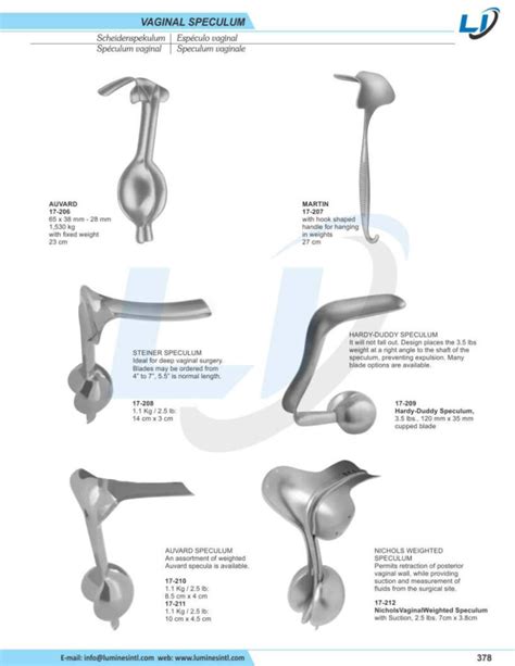 Gynecology Obstetrics Instruments Welcome To Lumines Instruments