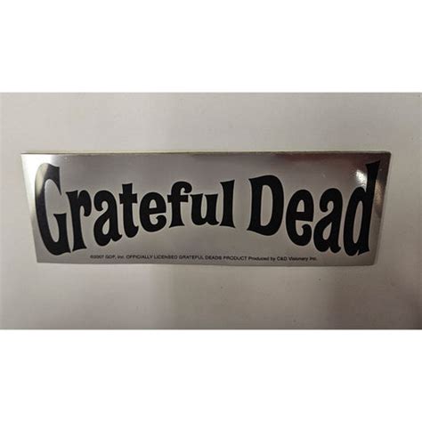 Stickers Grateful Dead 100 Official And Licensed Stickers Grateful