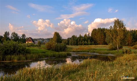 Летний вечер в деревне Фотосайт СуперСнимки Ру