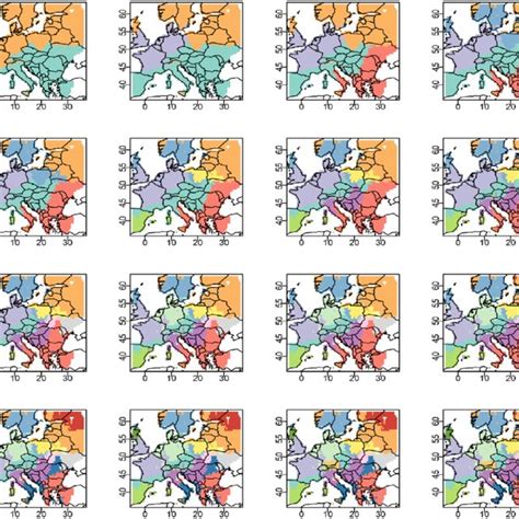Different Classification Schemes For 6 × 6 Som Structure Covering 2 17 Download Scientific