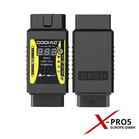 Heavy Duty Truck Adapter For 0bd2 Connector Xpro5