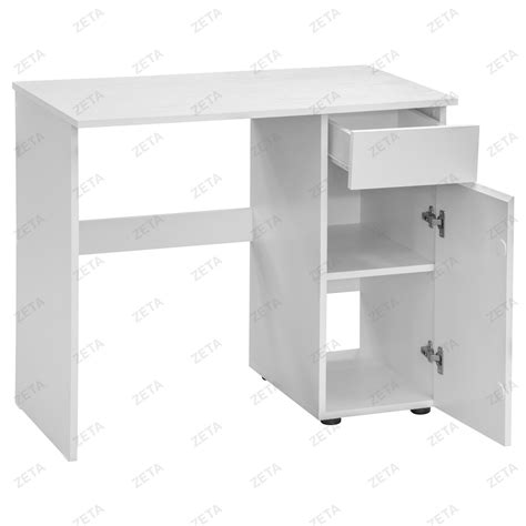 Стол письменный МС Токио №00 00106102 белый РФ