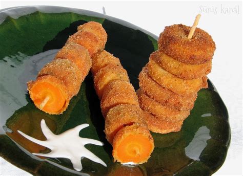 Sünis Kanál Rántott Krumpli Rántott Sárgarépa