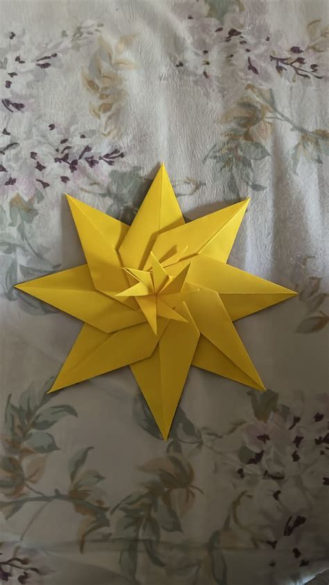 Mbmg3 Sen Star Designed By Madhura Gupta From 8 Triangles