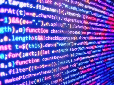 Database Bits Access Web Site Codes On Computer M Big Da Coding