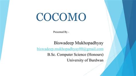 Cocomo Software Engineering Pptx