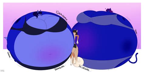 Rule 34 Big Breasts Blueberry Inflation Breasts Day Tripper Guy Female Inflation Spherical