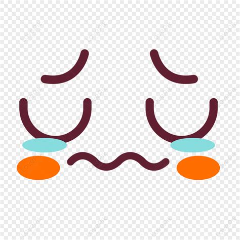 손으로 그린 만화 이모티콘 팩 크리 에이 티브 이미지 일러스트 디자인 슬픈플랫모티브 Png 일러스트 무료 다운로드 Lovepik