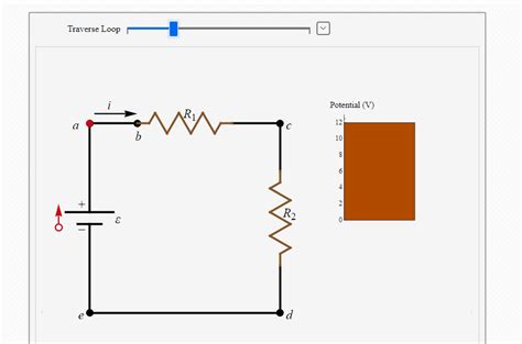 Solved Interactive Exercises 2701 Single Loop Circuit With