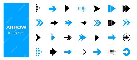 premium vector arrow icons simple cursors pointers and direction