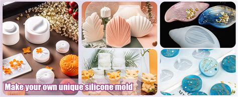 Shore Resin Platinum Cure Silicone Mold Making Kit 15a 11