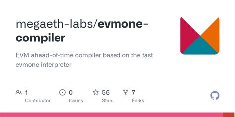 Github Megaeth Labsevmone Compiler Evm Ahead Of Time Compiler Based On The Fast Evmone