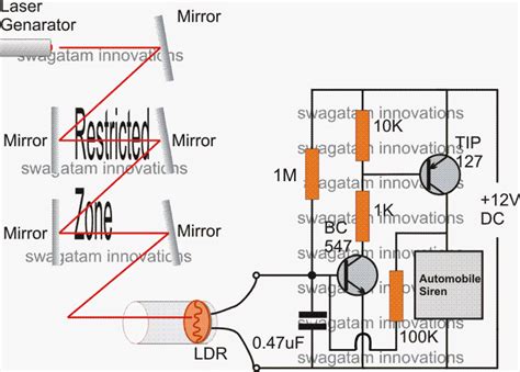 Alarm System Circuit Diagram Simple Wiring Diagram