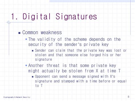 Ppt X Digital Signatures And Authentication Protocols Powerpoint Presentation Id6040304