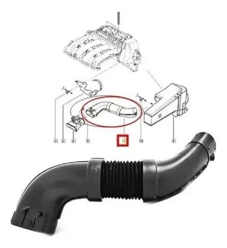 165553524r - Duto Entrada Filtro Ar Original Renault Duster