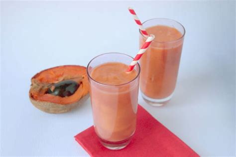 Mamey Sapote Smoothie Sapote Tropical Fruit Recipes Smoothies