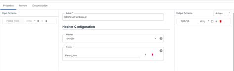 Md5sha Field Dataset In Data Fusion Stack Overflow