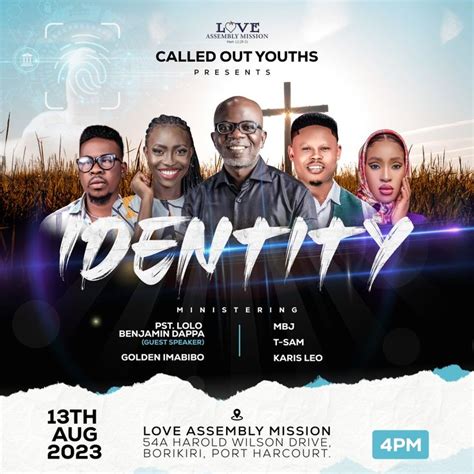 Identity Flyer Reorganized Mission Call Guest Speakers Port Harcourt