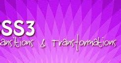 CSS3 2D Transformations Tutorial Translate Scale Rotate And Skew