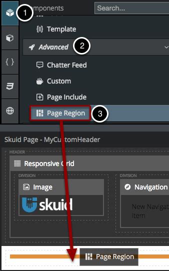 compose a branded header and navigation — skuid v15 2 4 documentation